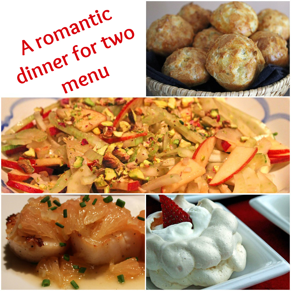 A romantic dinner for two menu – Constantly Cooking with Paula Roy