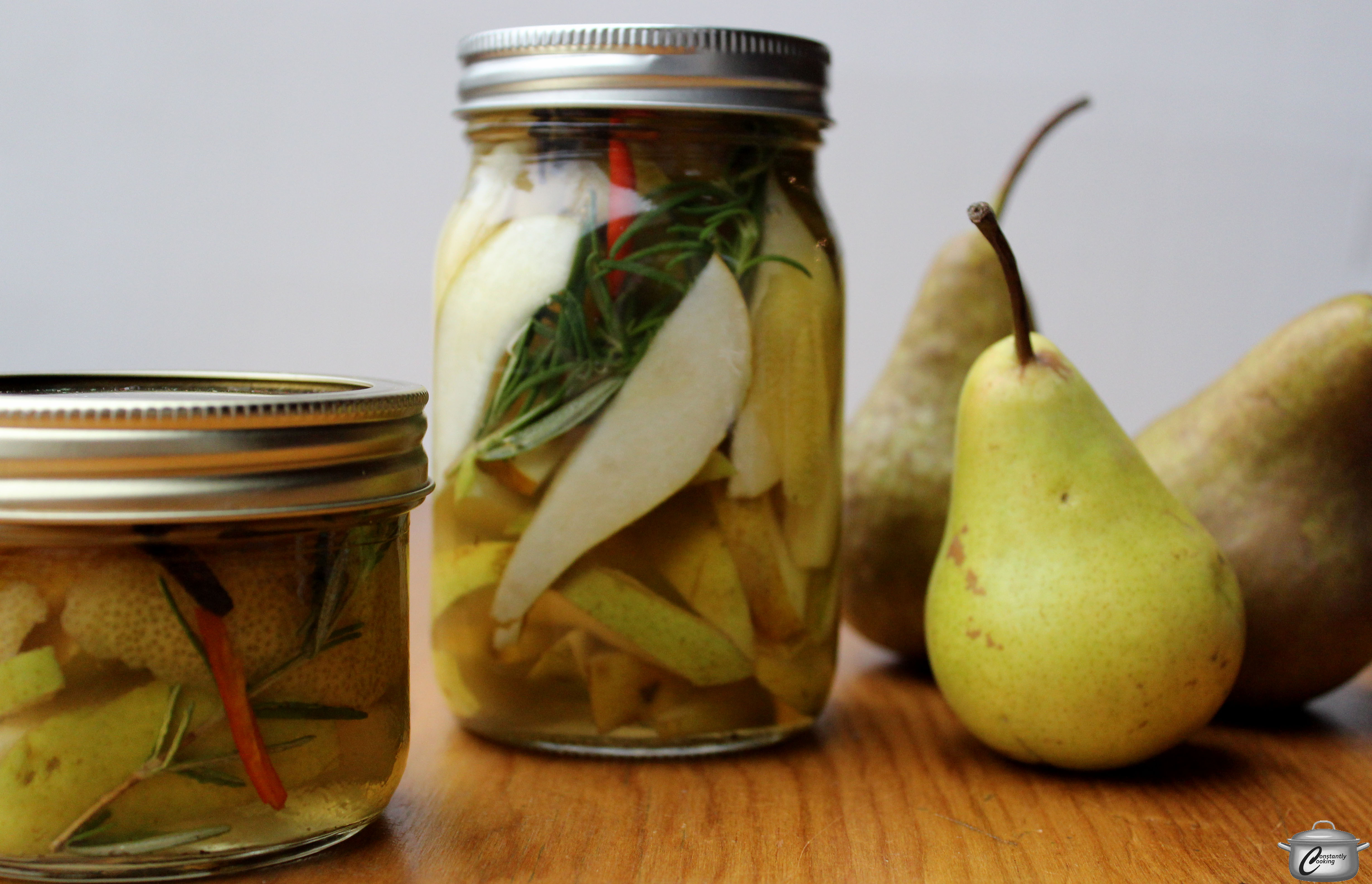 Sweet and spicy pickled pears – Constantly Cooking with Paula Roy