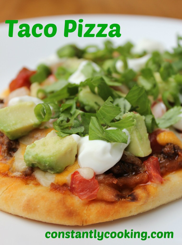 Fast and delicious taco pizza – Constantly Cooking with Paula Roy