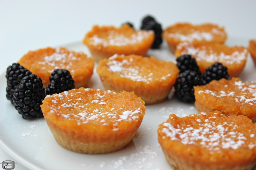 Orange tarts with shortbread crust – Constantly Cooking with Paula Roy