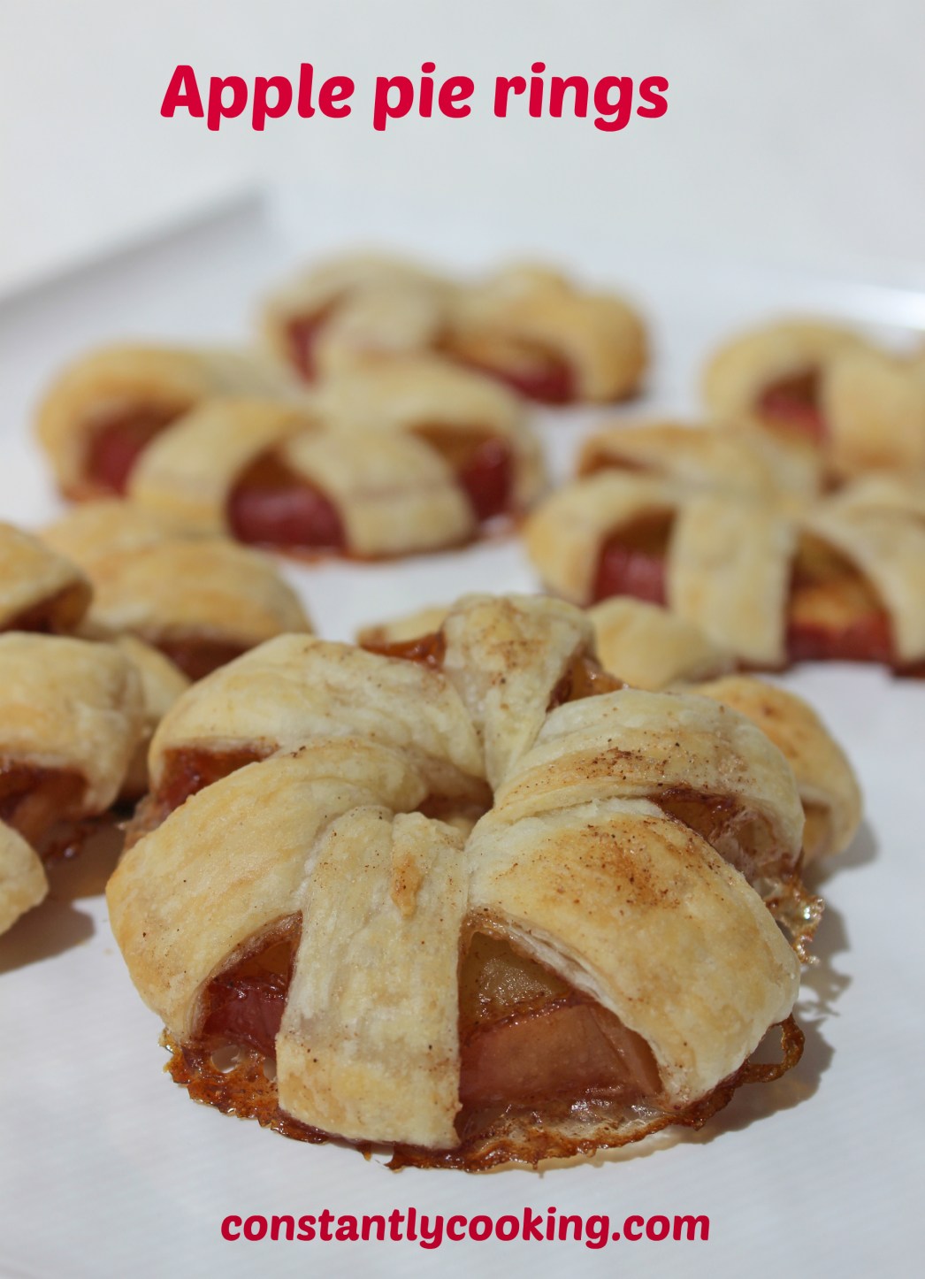 Apple pie rings – Constantly Cooking with Paula Roy