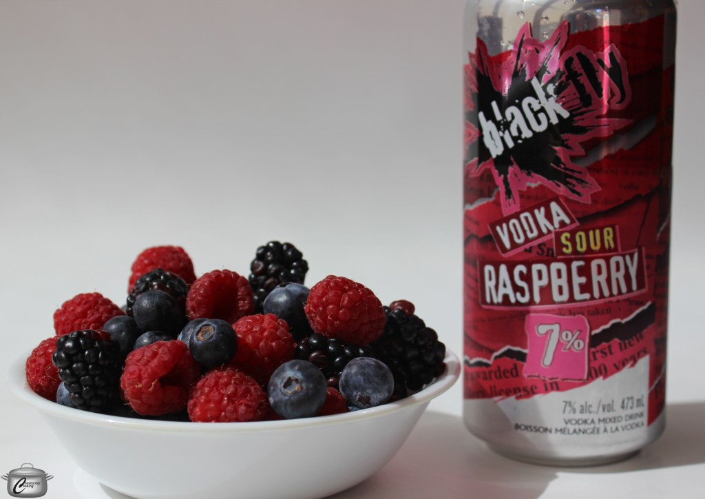 Ice cream with vodka cooler marinated berries – Constantly Cooking with ...