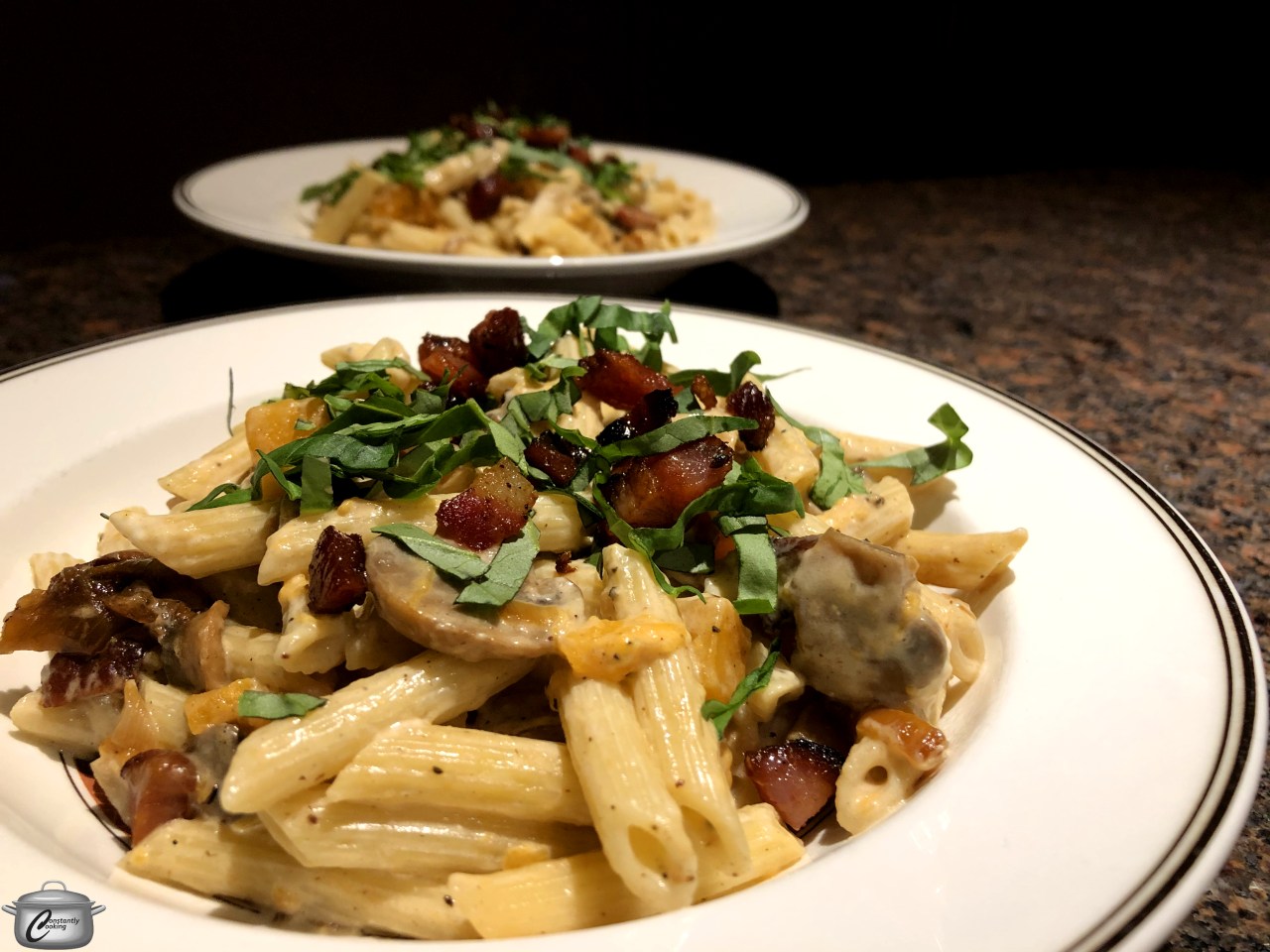 Speedy pasta with vegetables and chèvre – Constantly Cooking with Paula Roy