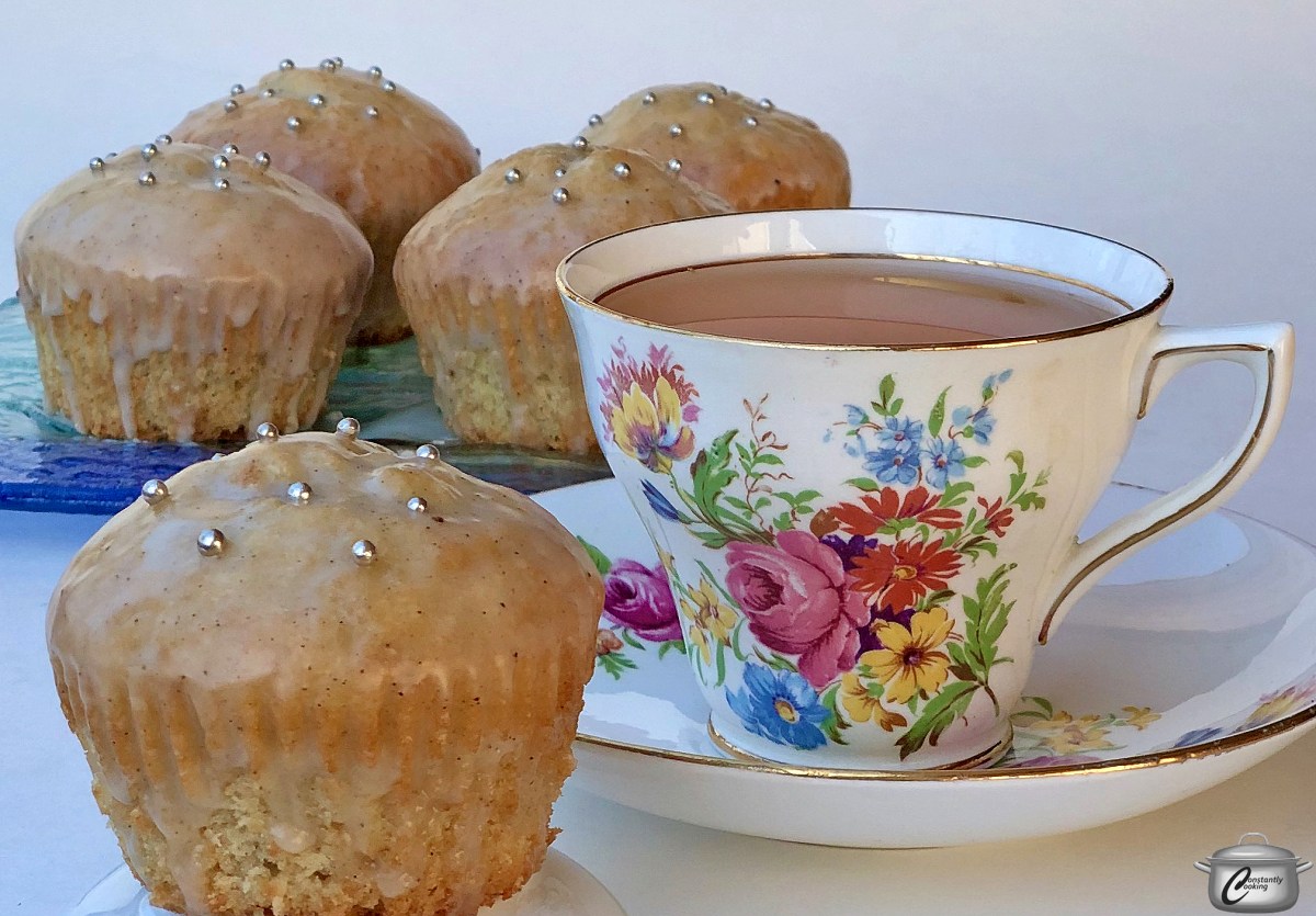 London Fog tea cakes – Constantly Cooking with Paula Roy