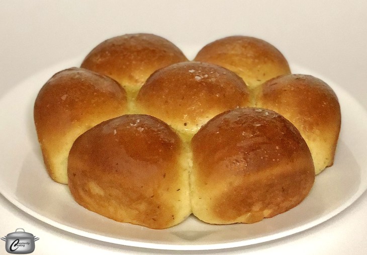 Freeze and bake herbed dinner rolls – Constantly Cooking with Paula Roy