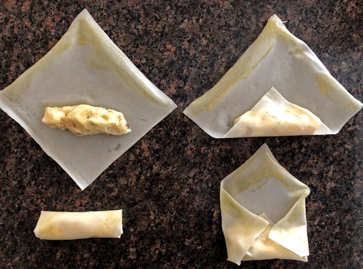 Fully-loaded mashed potato spring rolls – Constantly Cooking with Paula Roy