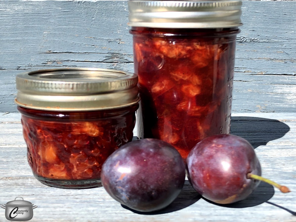 Small batch spiced plum chutney – Constantly Cooking with Paula Roy