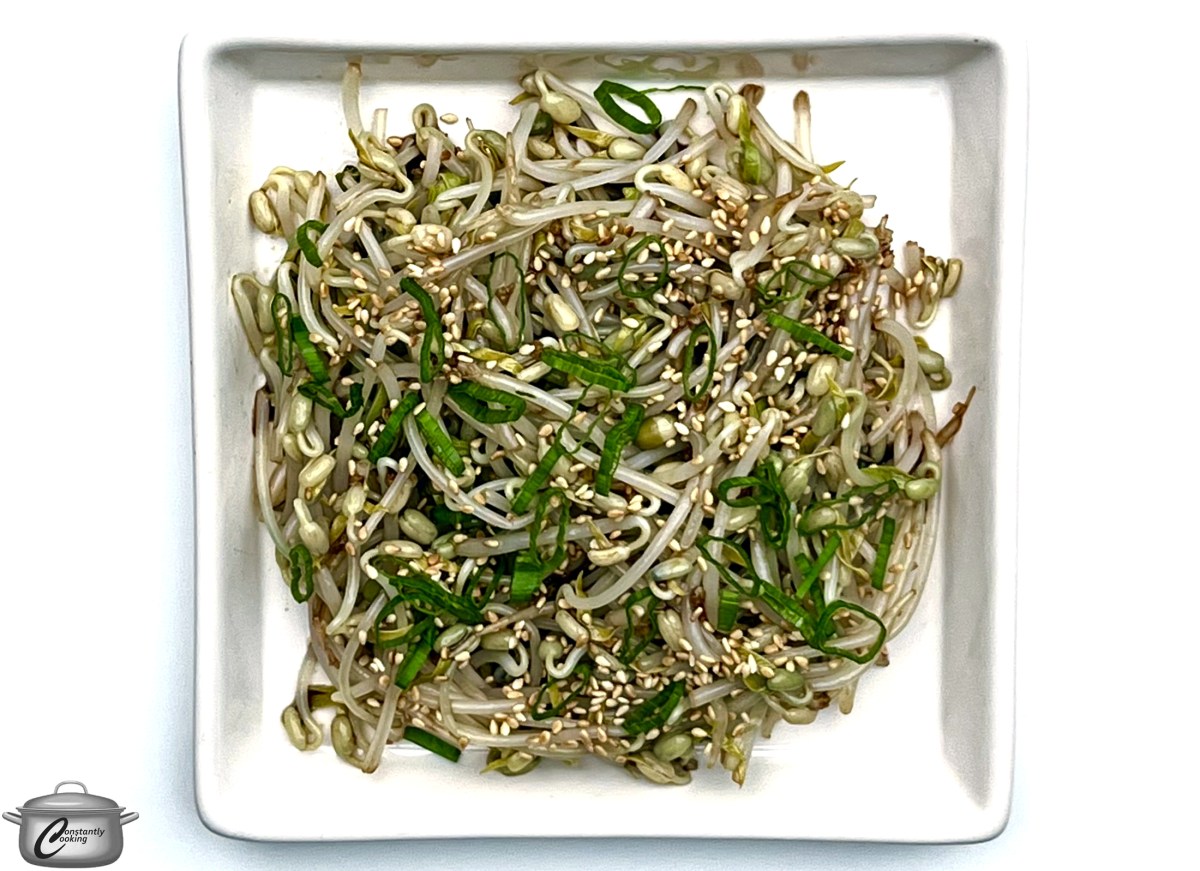 Asian-inspired bean sprout salad – Constantly Cooking with Paula Roy