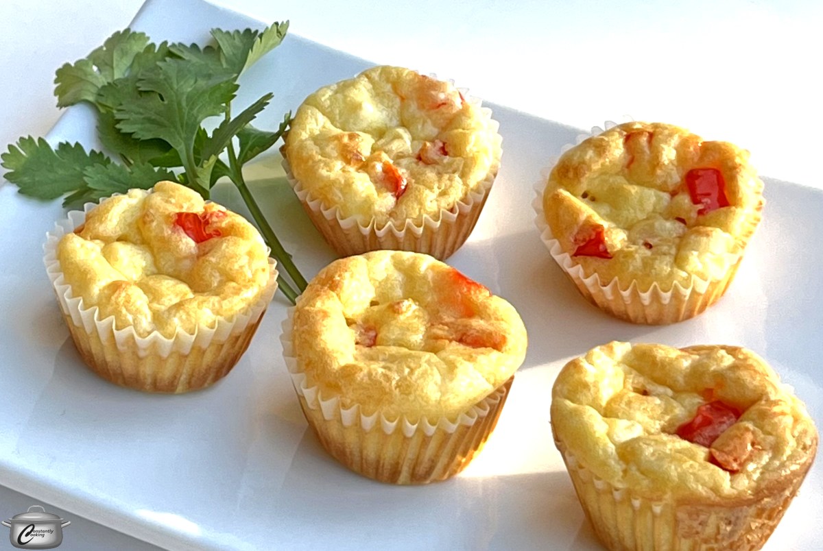 Moroccan chickpea flour tarts (Kalinté) – Constantly Cooking with Paula Roy