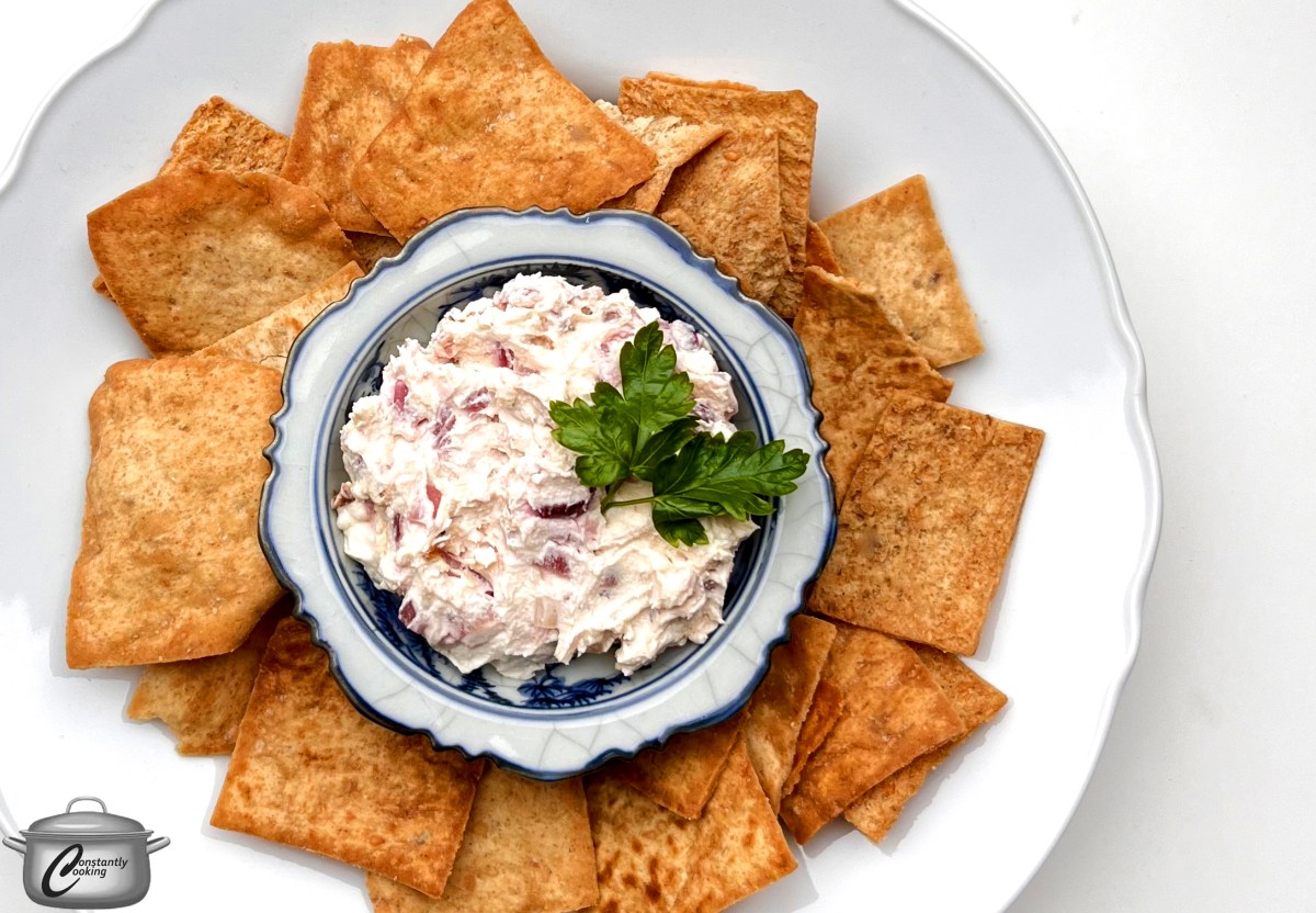 Roasted red onion dip – Constantly Cooking with Paula Roy