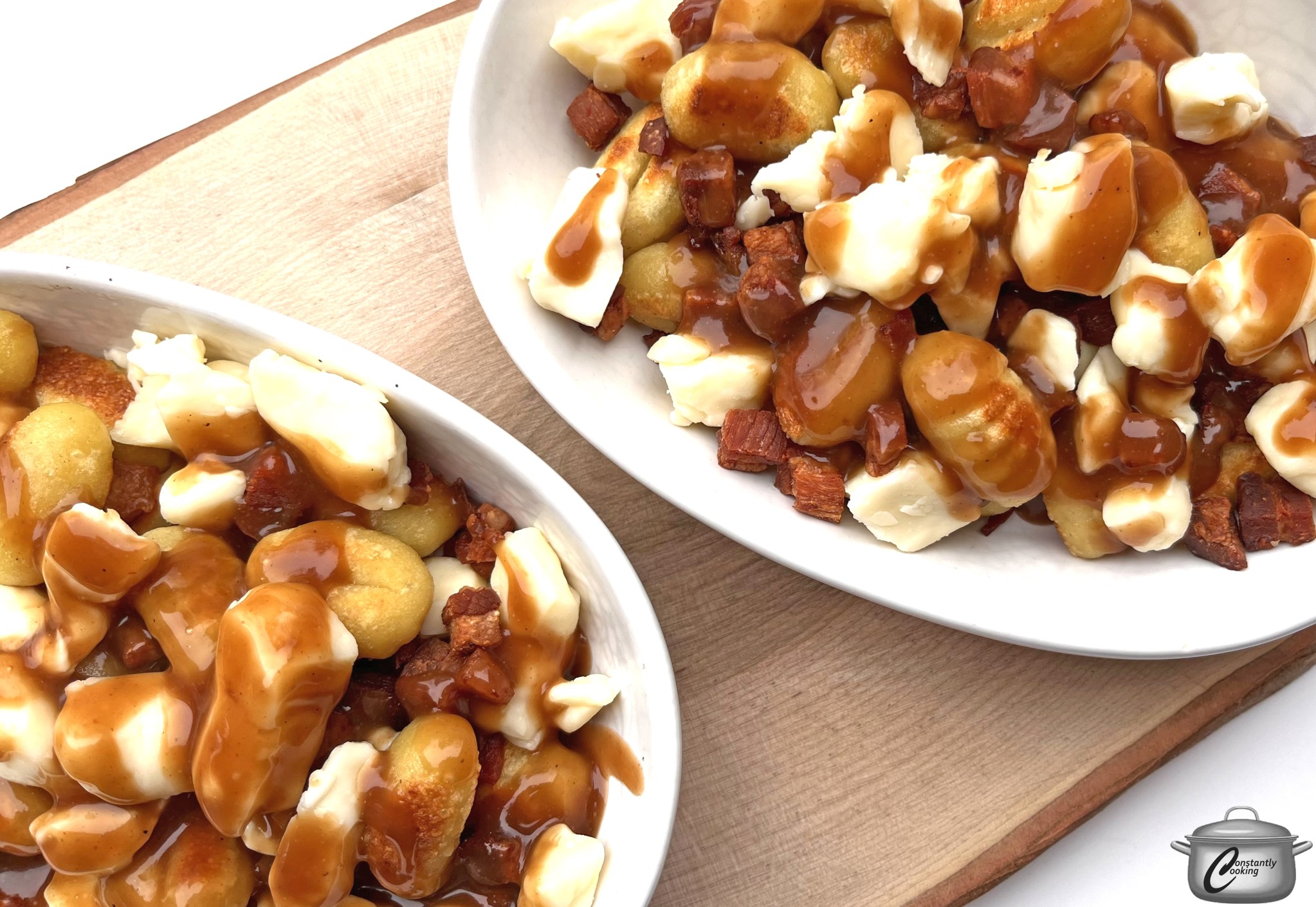 Crispy gnocchi poutine – Constantly Cooking with Paula Roy