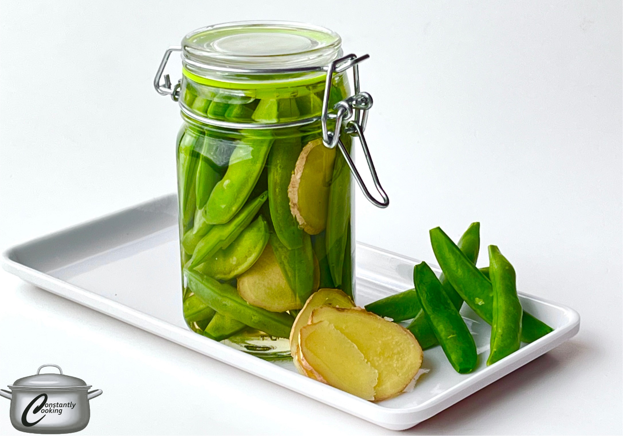 Quick pickled snap peas – Constantly Cooking with Paula Roy