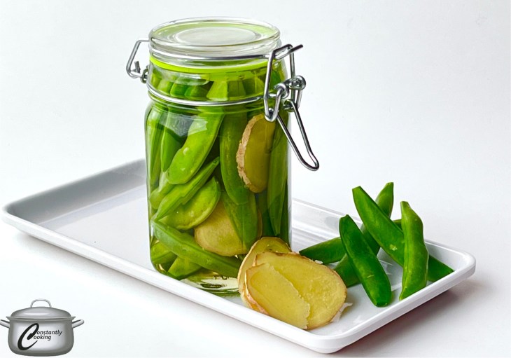 Quick pickled snap peas – Constantly Cooking with Paula Roy