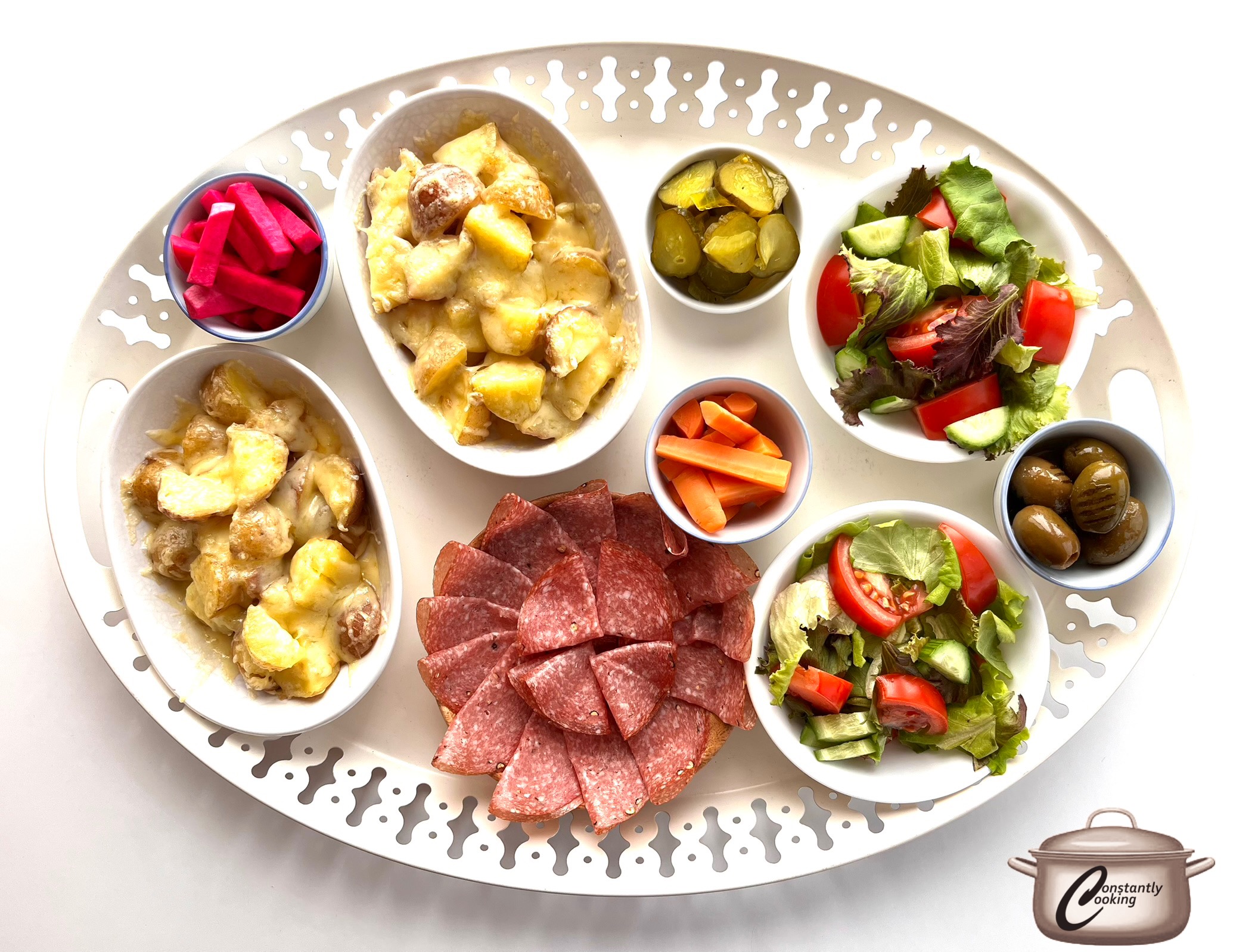 Easy raclette-style potatoes – Constantly Cooking with Paula Roy