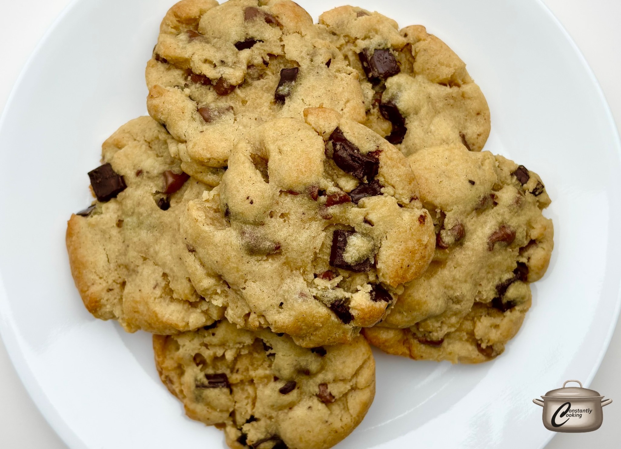 Supersized double chocolate chip cookies – Constantly Cooking with ...